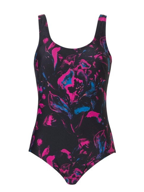 Beugelloos badpak met softcups - Bloemenprint - CHARLY | Femilet