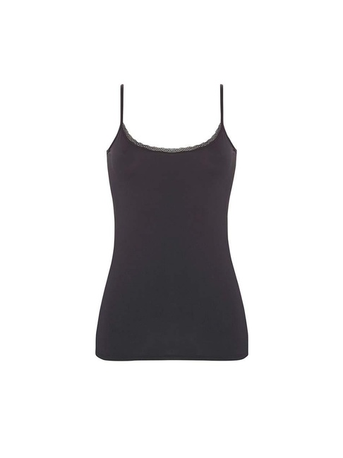 Spaghetti shirt 2 ways to wear - Zwart - Basic | Livera