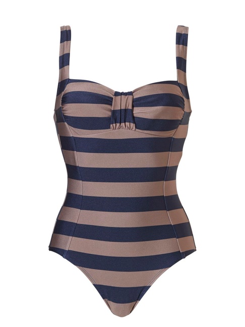 Bodie Beugelloos badpak met softcups - Middernachtblauw - MAJESTIC ...